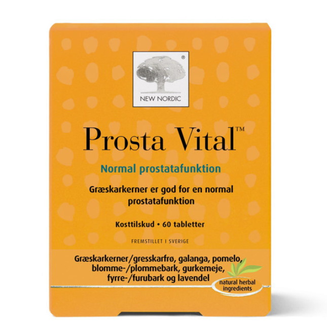 Prosta Vital pārtikas piedeva prostatai, 60 tab. - Aistra